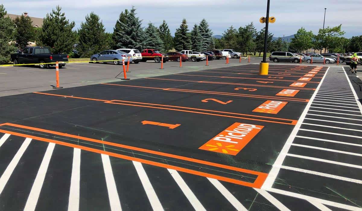 How Long Are Parking Lot Lines? - American Striping & Commercial ...